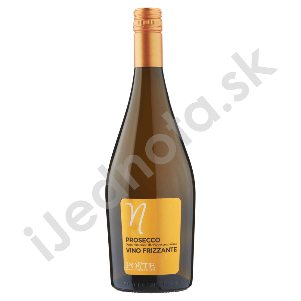 Ponte Prosecco Frizzante D.O.C. perlivé víno 0,75 l | COOP Jednota LC ...
