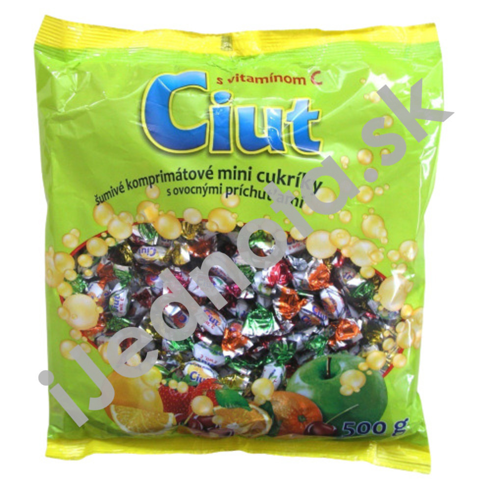 Cukríky pastilky Ciut 500g | COOP Jednota LC Sever - veľkoobchod