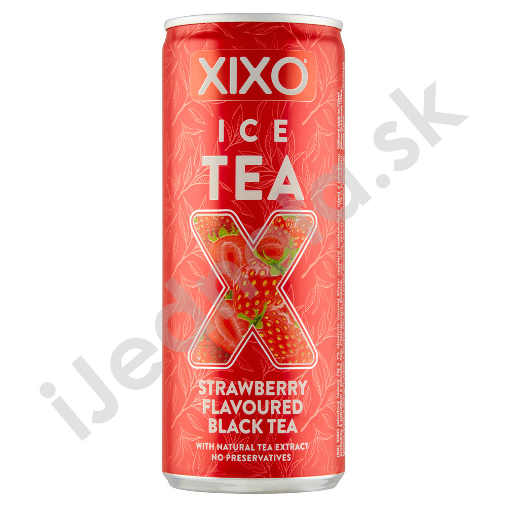 Xixo Jahodový ľadový čaj s 1% obsahom ovocnej šťavy 250 ml | COOP ...