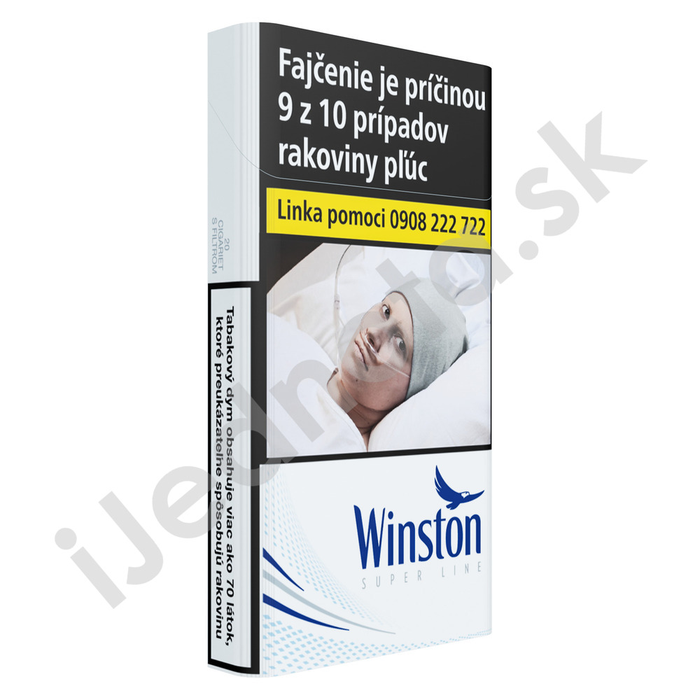 CIG.WINSTON SLIM 20 BLUE 5,50 K | COOP Jednota LC Sever - veľkoobchod