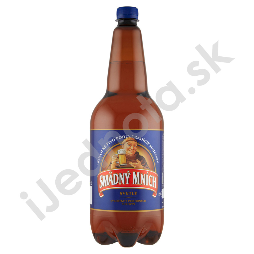 Smädný Mních Pivo konzumné svetlé 1,5 l | COOP Jednota LC Sever ...