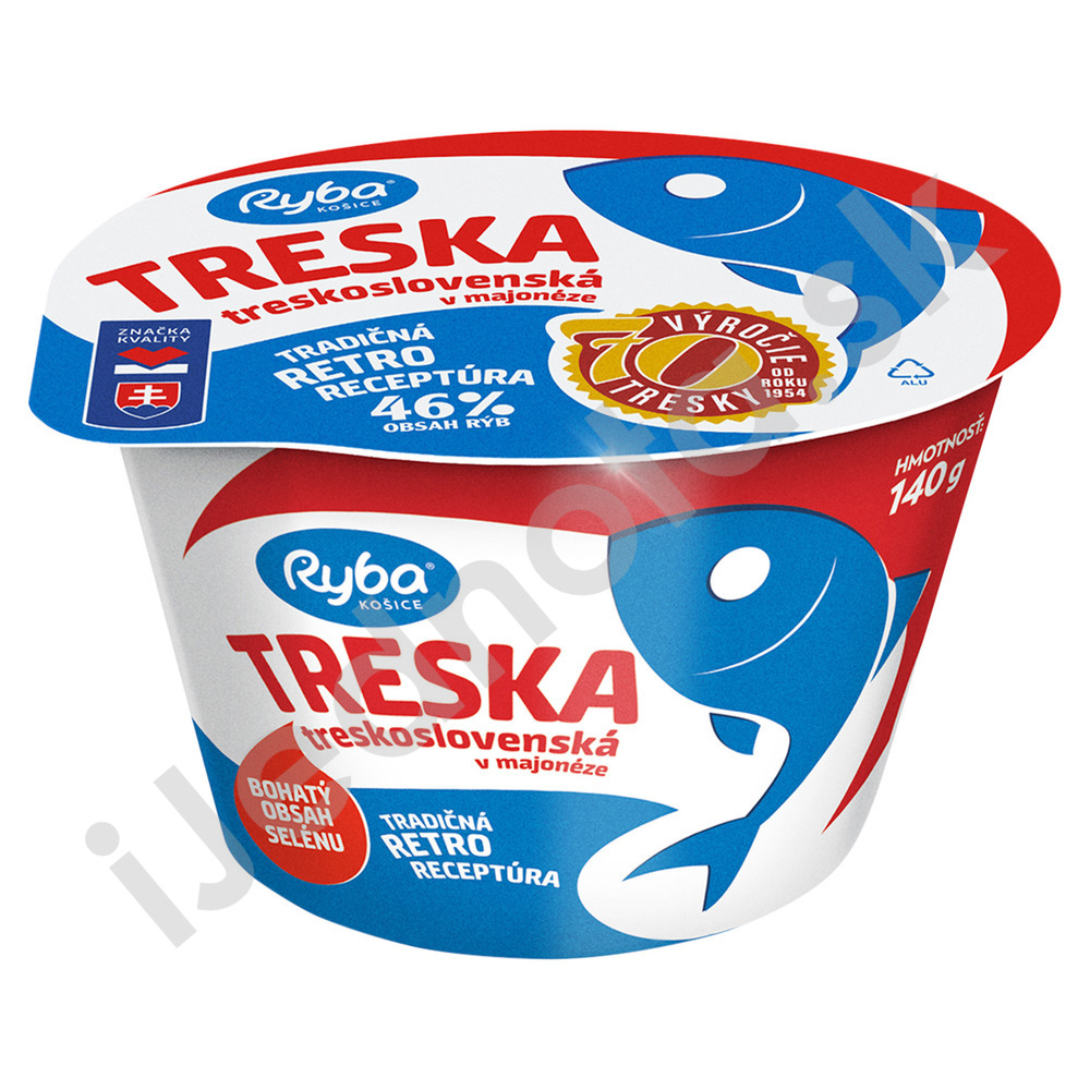 Ryba Košice Treska treskoslovenská v majonéze 140 g | Tempo Spišská ...