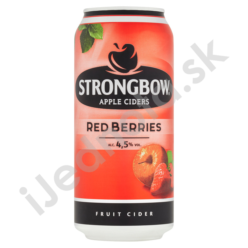 Strongbow Apple Ciders Red Berries ochutený cider 440 ml | Tempo ...