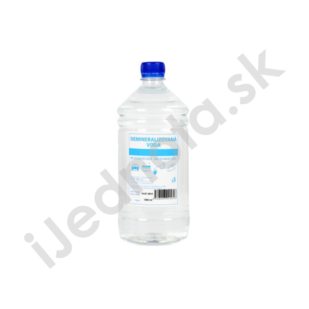 Demineralizovaná voda 1 l | COOP Jednota LC Sever - veľkoobchod