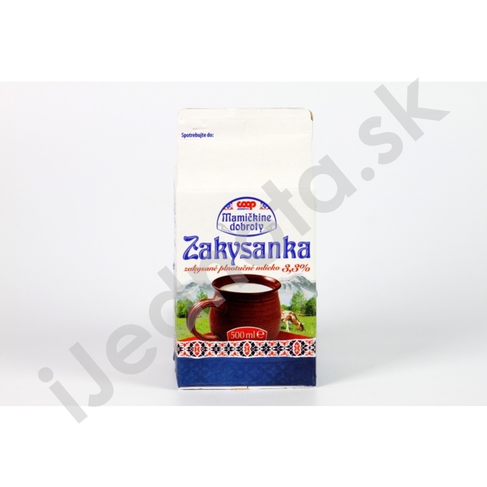Zakysanka COOP 500 ml | COOP Jednota LC Sever - veľkoobchod
