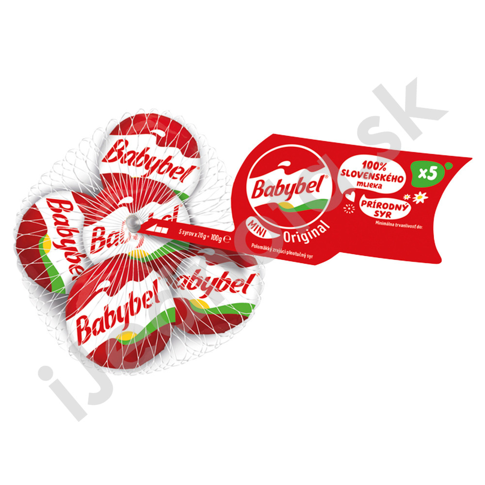 Babybel Original 5 x 20 g | COOP Jednota LC Sever - veľkoobchod