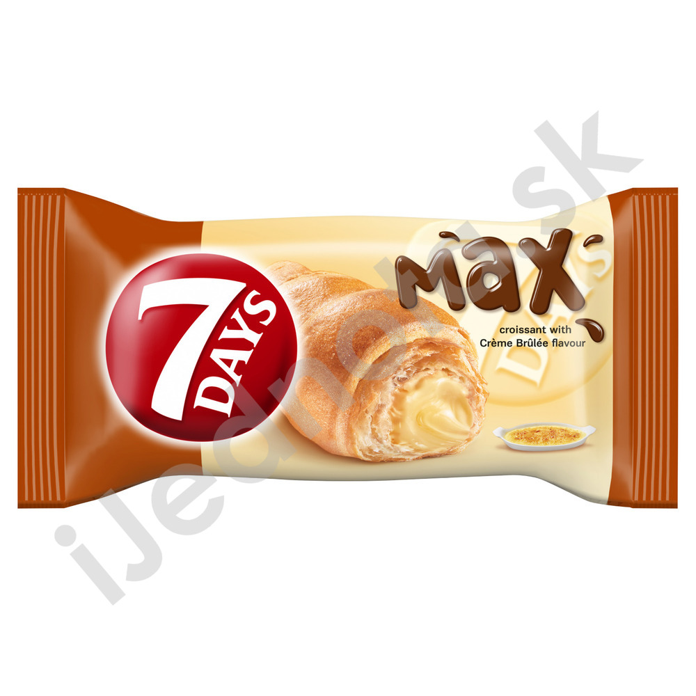 7 Days Max Croissant s karamelovou príchuťou 80g | COOP Jednota LC ...