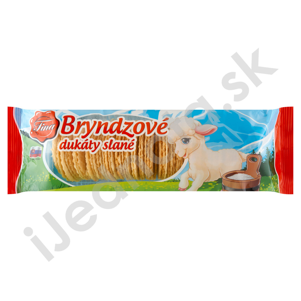 Tina Bryndzové dukáty slané 55 g | COOP Jednota LC Sever - veľkoobchod