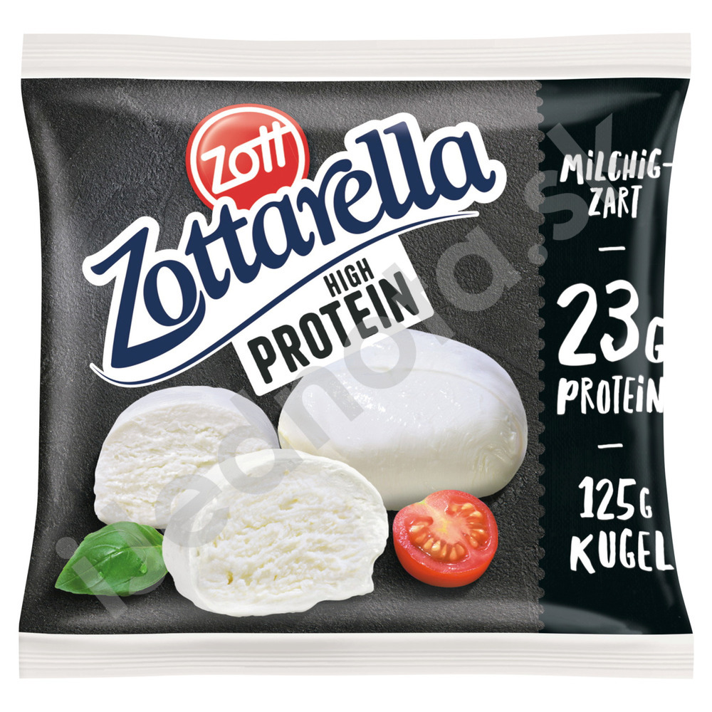Zott Zottarella High Protein Mozzarella 125 g | COOP Jednota LC Sever ...