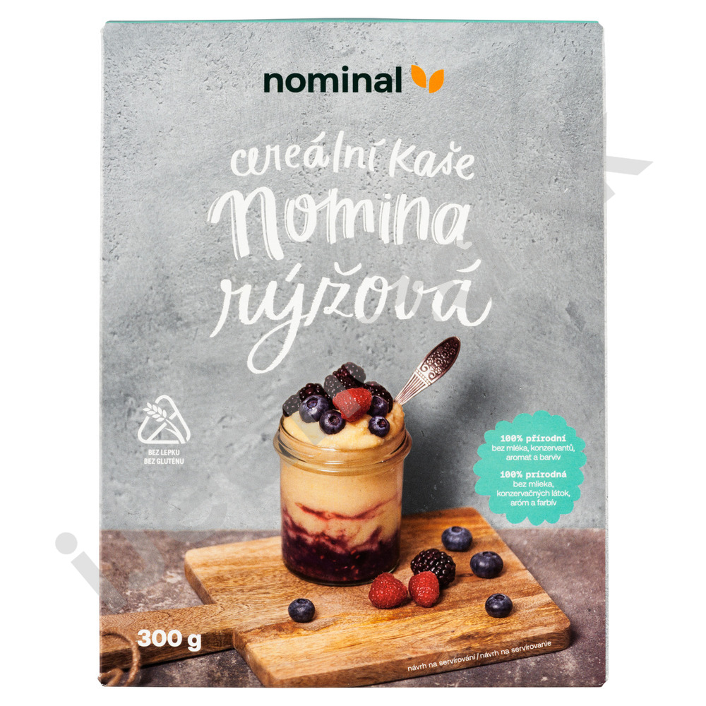 Nominal Nomina cereálna kaša ryžová 300 g | COOP Jednota LC Sever ...