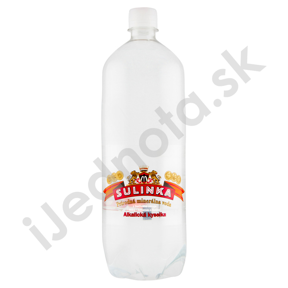 Sulinka Alkalická kyselka prírodná minerálna voda 1,25 l | COOP Jednota ...