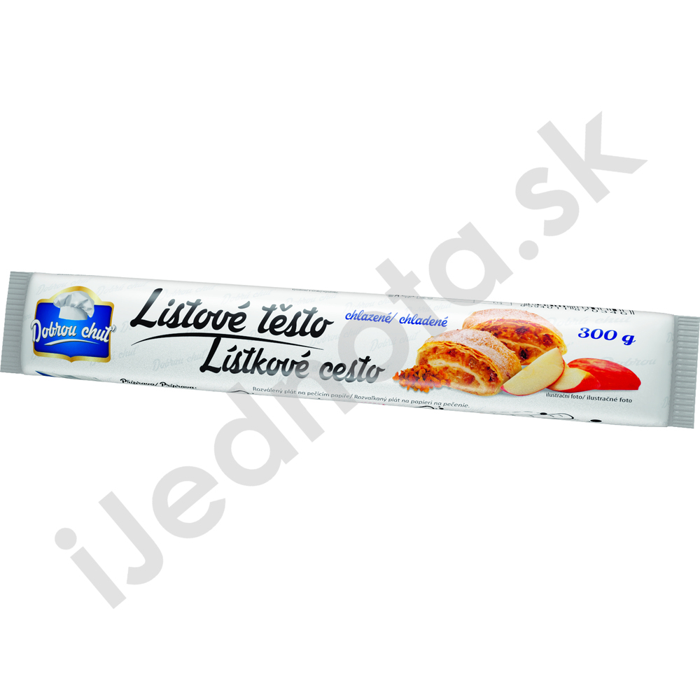Lístkové cesto chladené 300 g | COOP Jednota LC Sever - veľkoobchod