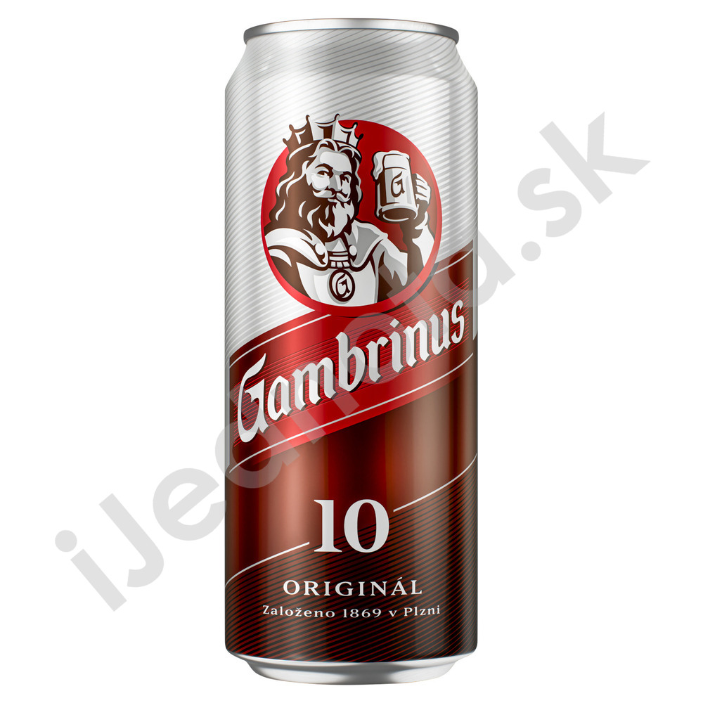 Gambrinus Originál 10 pivo výčapné svetlé 500 ml | Tempo Spišská Nová Ves