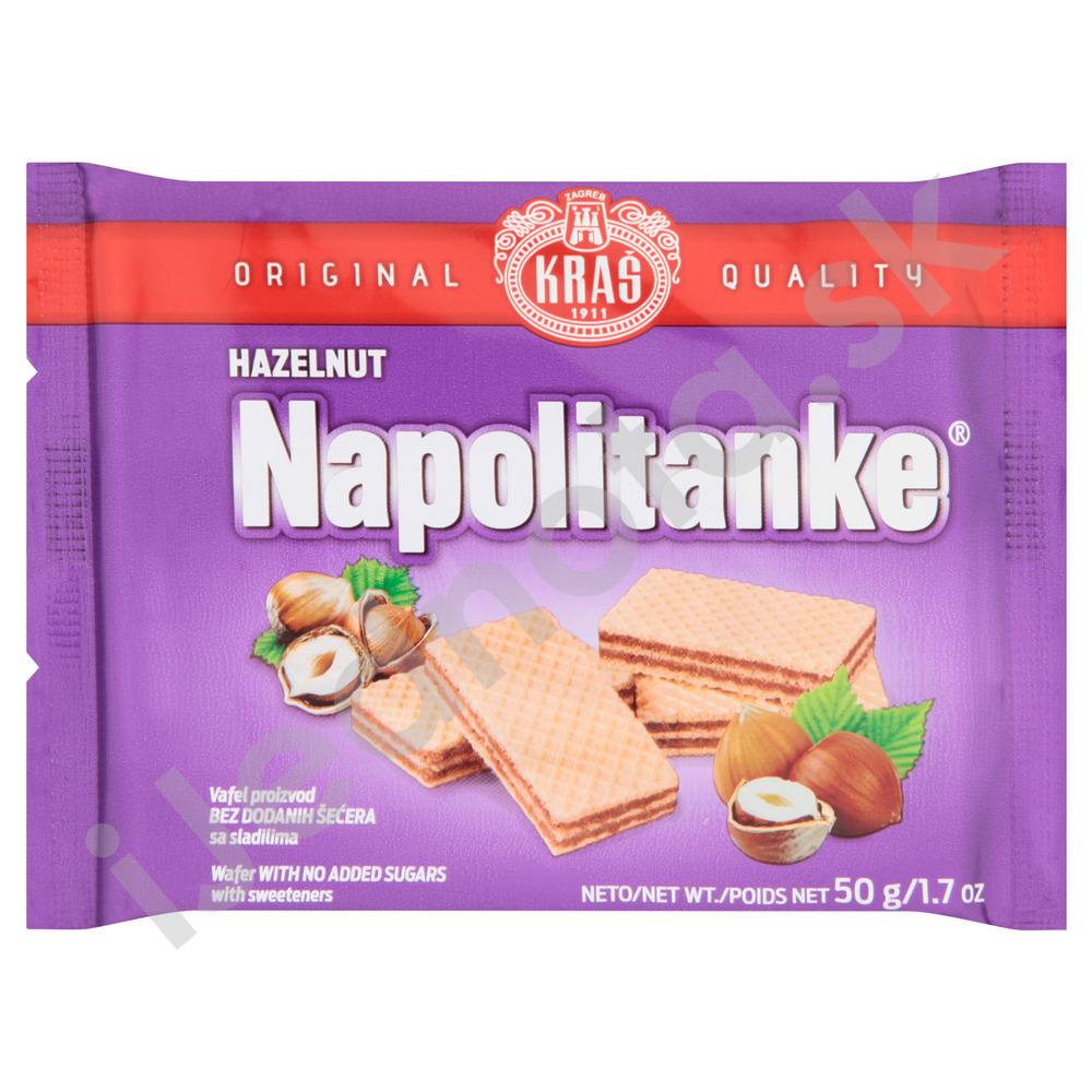 Napolitánky dia 50 g | COOP Jednota LC Sever - veľkoobchod