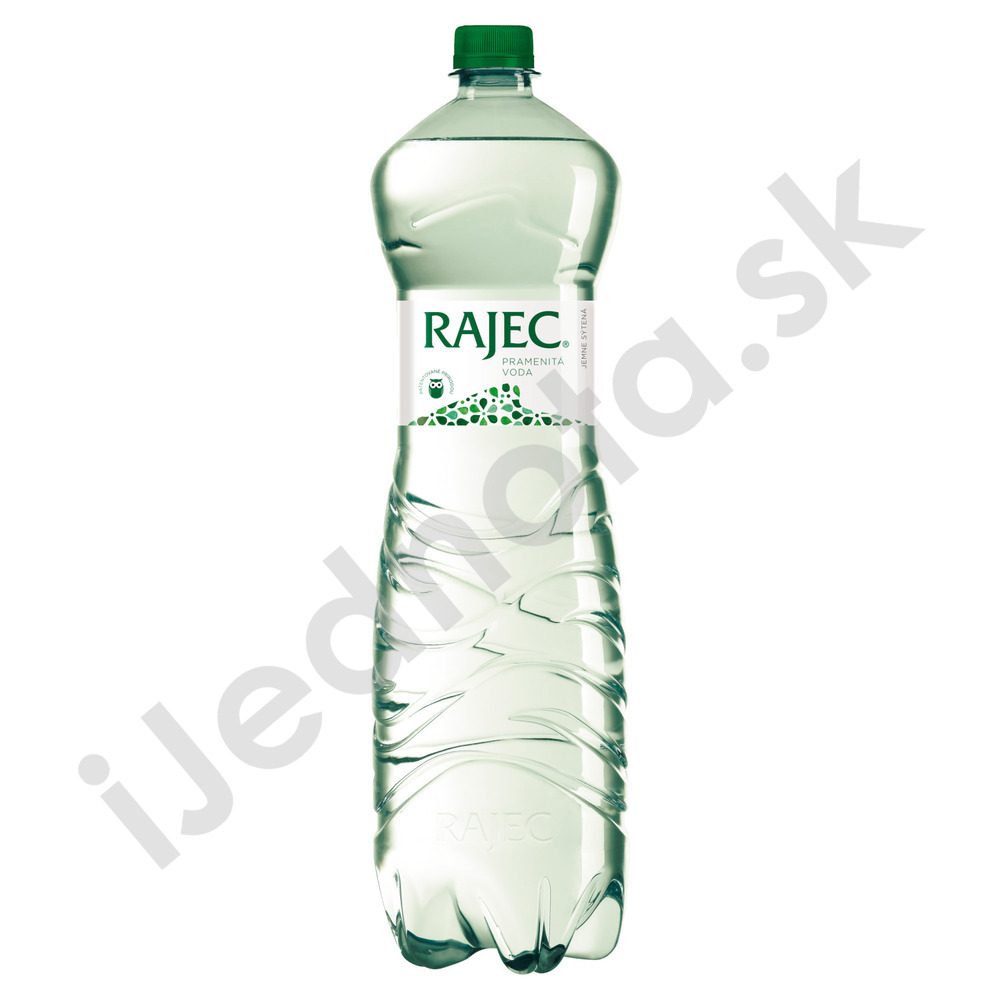 Rajec Pramenitá voda jemne sýtená 1,5 l | COOP Jednota LC Sever ...